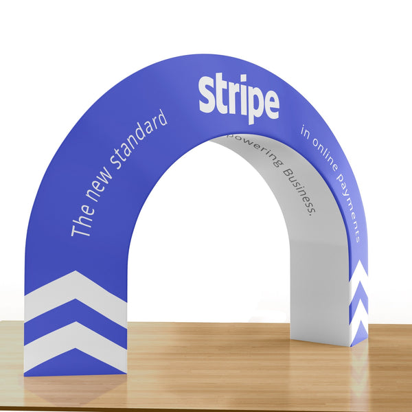 Trade Show Triangular Archway - Custom 15x10 Event Entrance Arch ...