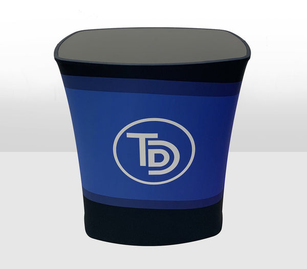 LED Backlit Large Trade Show Counter – TDDisplays