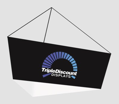 Tapered Triangular Hanging Banner – TDDisplays